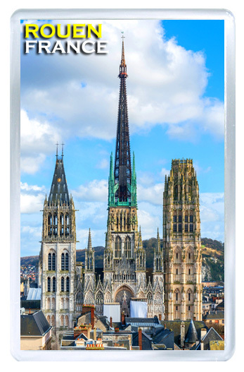 Rouen France Fridge Magnet Souvenir | eBay UK