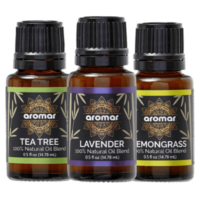Aromar Aromatherapy Essential Oils 100% Natural Pure Essential Oil ...