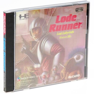 LODE RUNNER NEC PC-Engine PCE HU-CARD Japan Import DUO TG-16 NTSC-J Complete | eBay