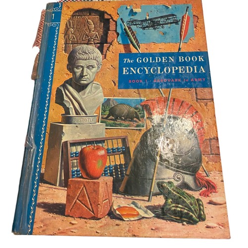 The Golden Book Encyclopedia Book Volume 1: Aardvark to Army 1959 HC ...