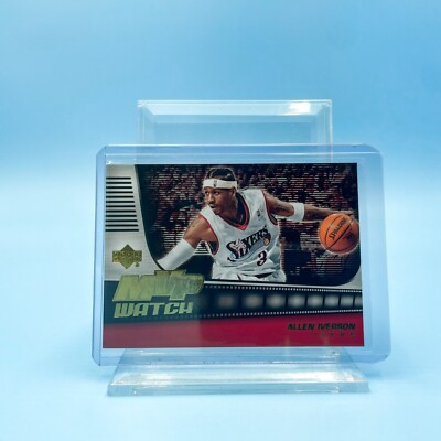 Allen Iverson - 2006 Upper Deck - MVP Watch Insert - Philadelphia 76ers ...
