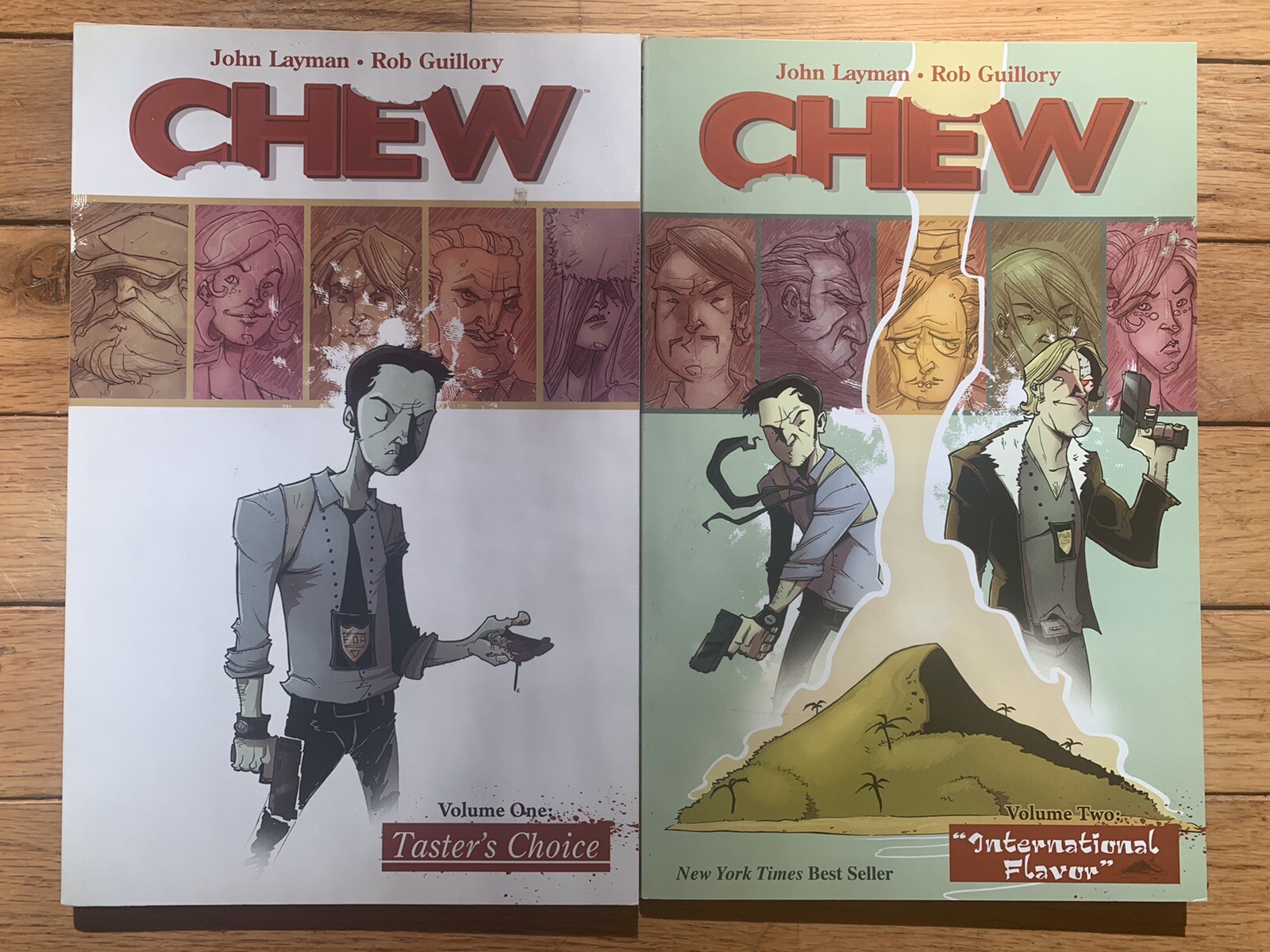Chew Graphic Novel Vol. 1 & 2 LOT | eBay