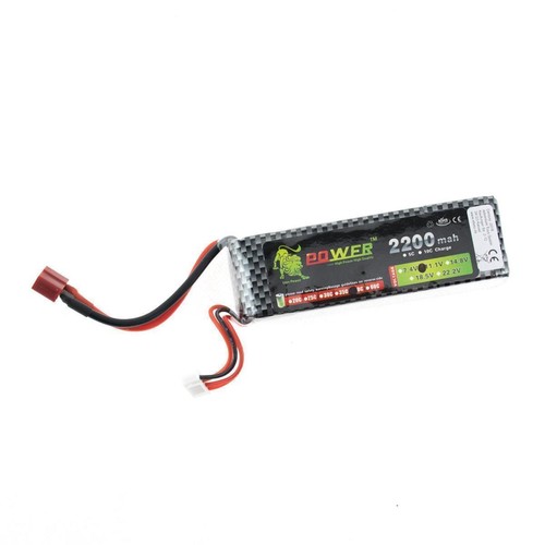 Efaso Batteria 11,1V 2200mAh li-Po Deans Spina Adatto per Super Mono X ...
