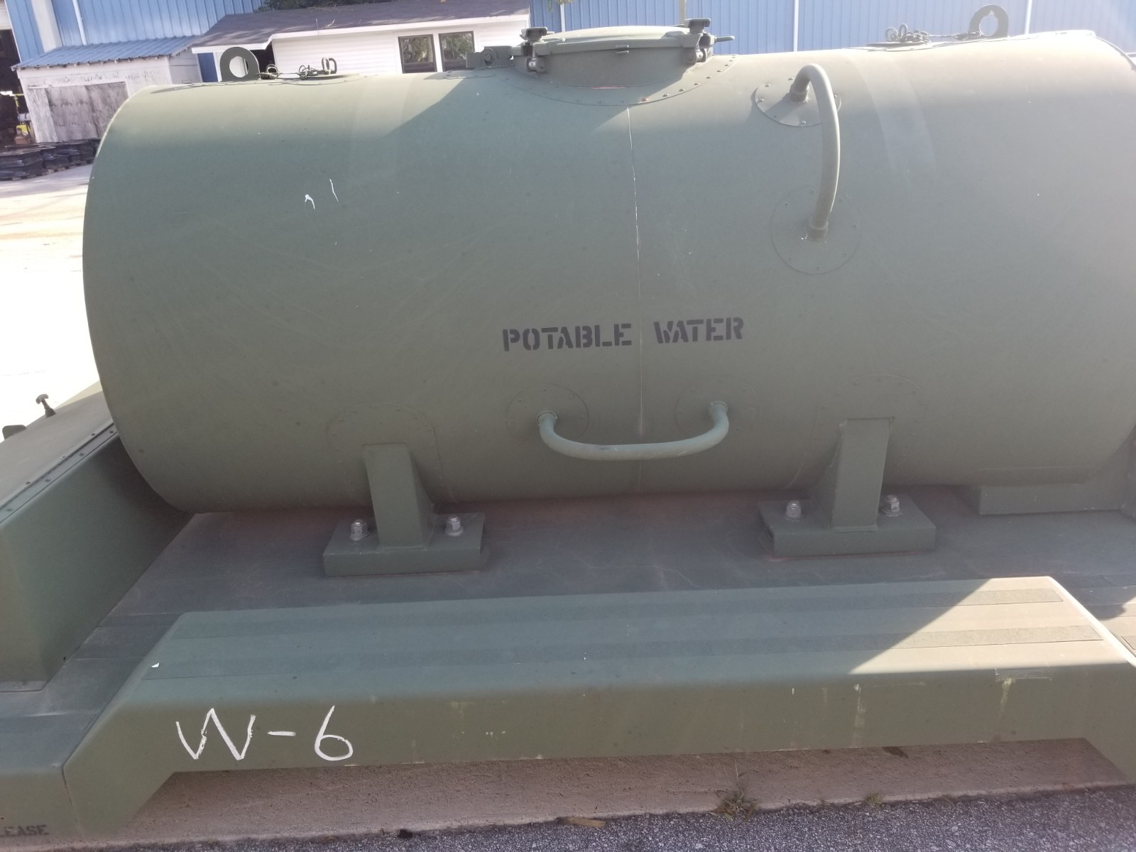 MK149 Military 600 Gallon Water Tank MTVR Heavy Duty Water Tank ...
