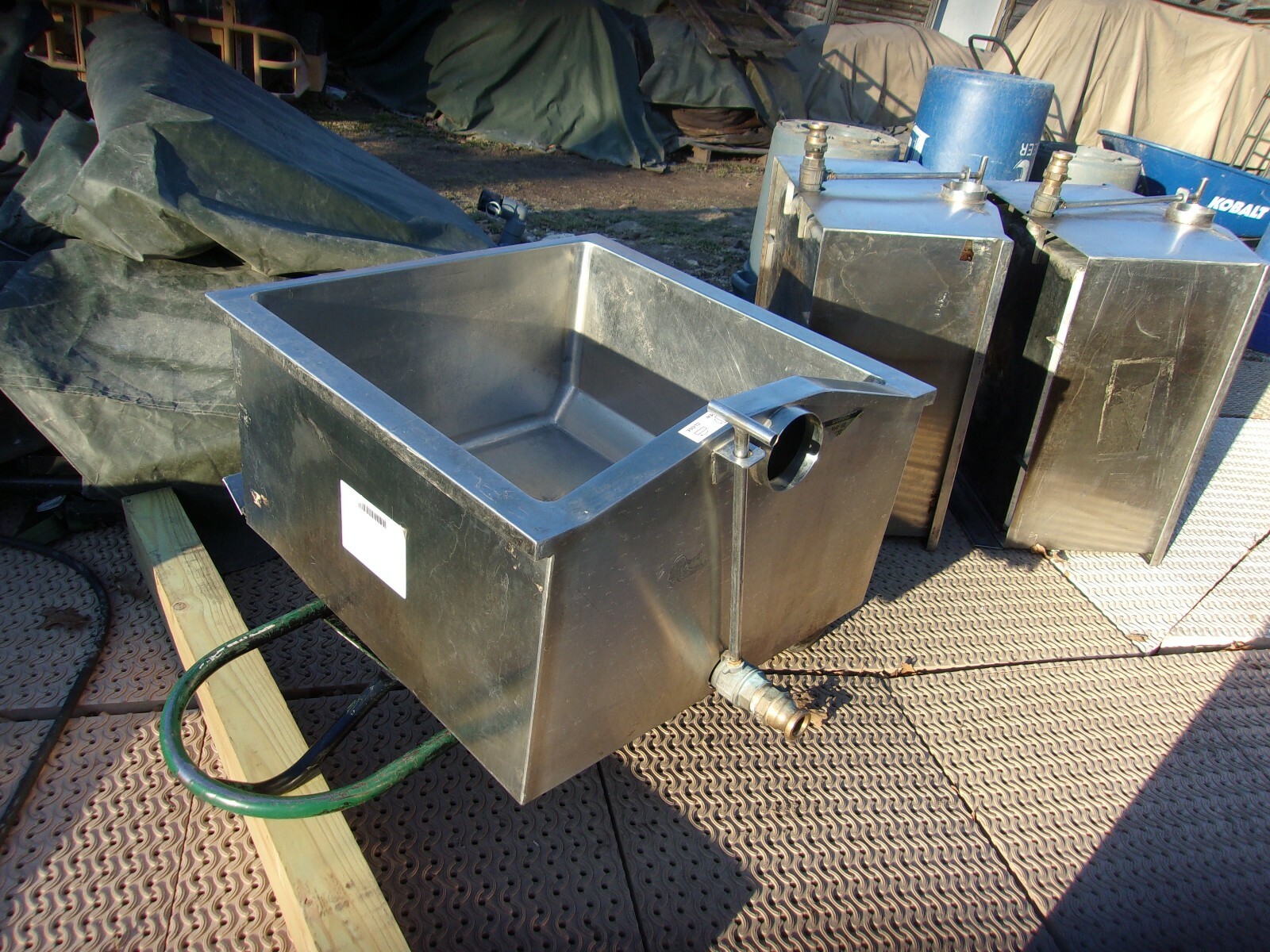 MILITARY SURPLUS MKT FIELD KITCHEN SINK FOR 3 PIECE SANITATION SYSTEM ...
