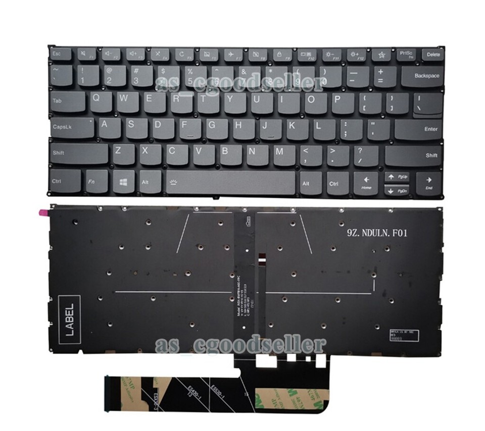 New for Lenovo ideapad FLEX-14IML FLEX-14IWL FLEX-14API Keyboard US ...