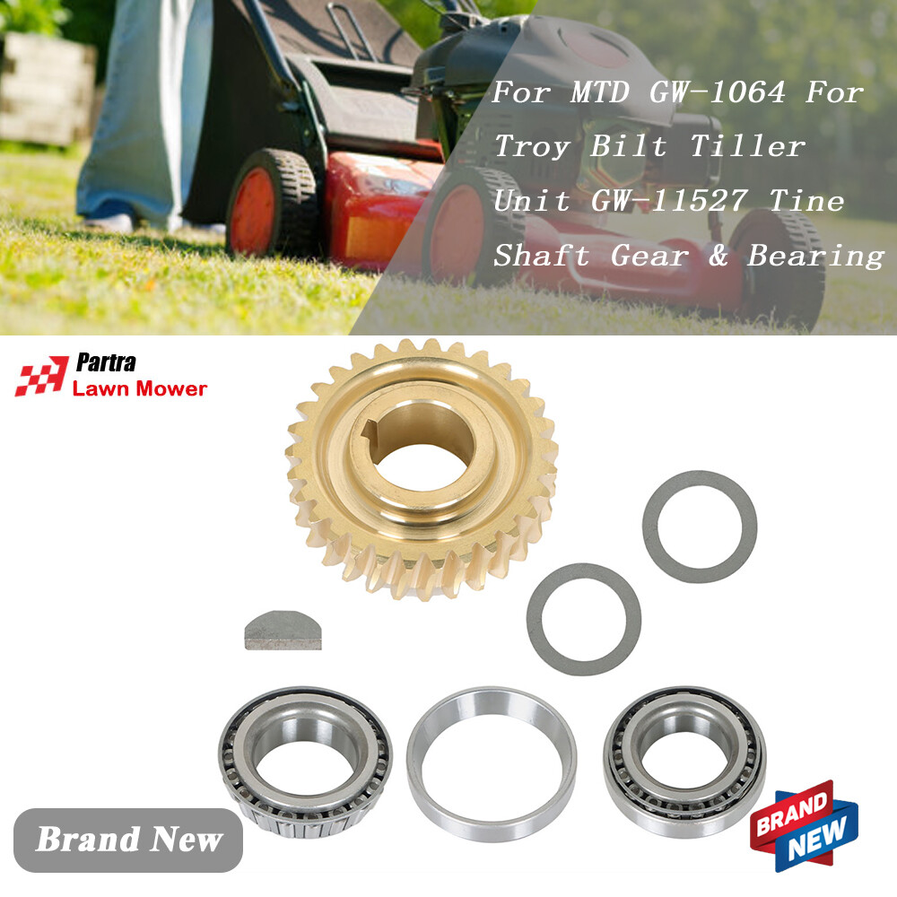 For Troy Bilt Tiller Unit For MTD GW-1064 GW-11527 Tine Shaft Gear & Bearing | eBay