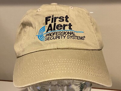 First Alert Professional Security Systems Baseball Unique Golf Hat Cap ...