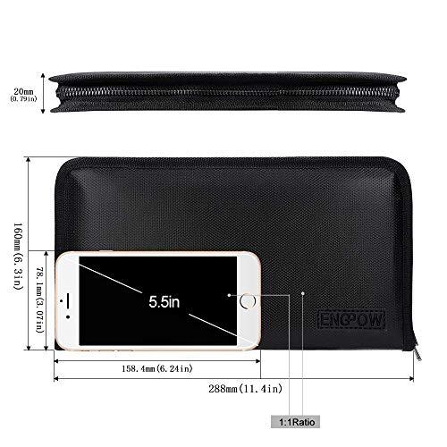Expanding File Folder Document Organizer Fireproof Money Bag A5 Size 13 ...