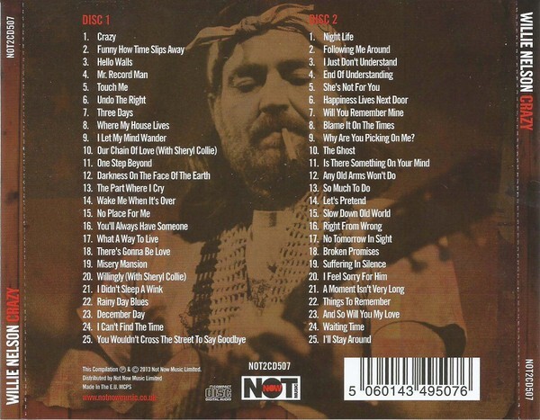 Willie Nelson - Crazy (2 CD Import) | eBay