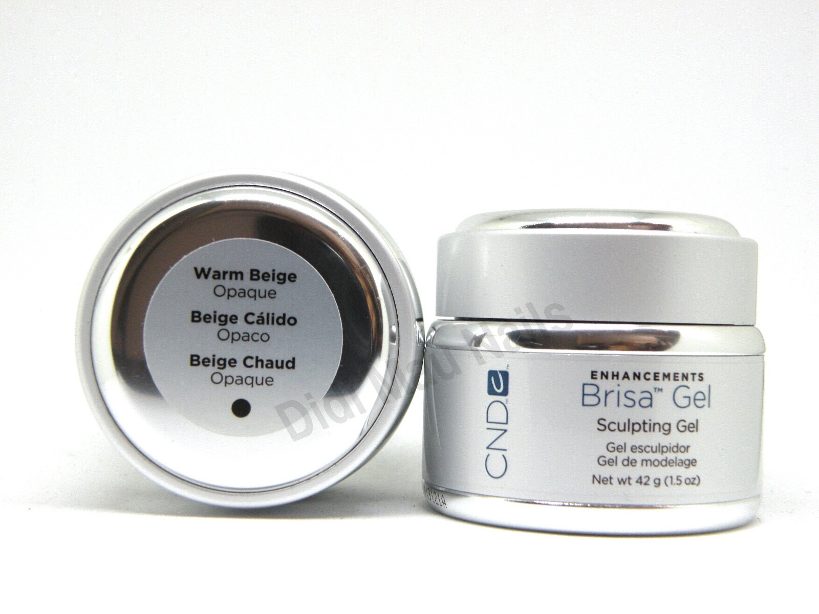 CND Brisa Gel Sculpting Gel UV 42g 1.5oz WARM BEIGE - OPAQUE Big Size ...