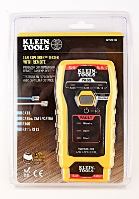 Klein Tools LAN Explorer™ Data Cable Tester w/Remote VDV526-100 | eBay