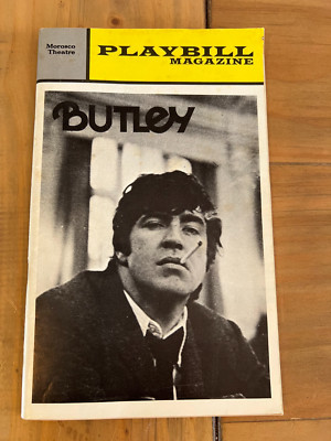 BUTLEY Original Broadway PLAYBILL November 1972 Alan Bates | eBay