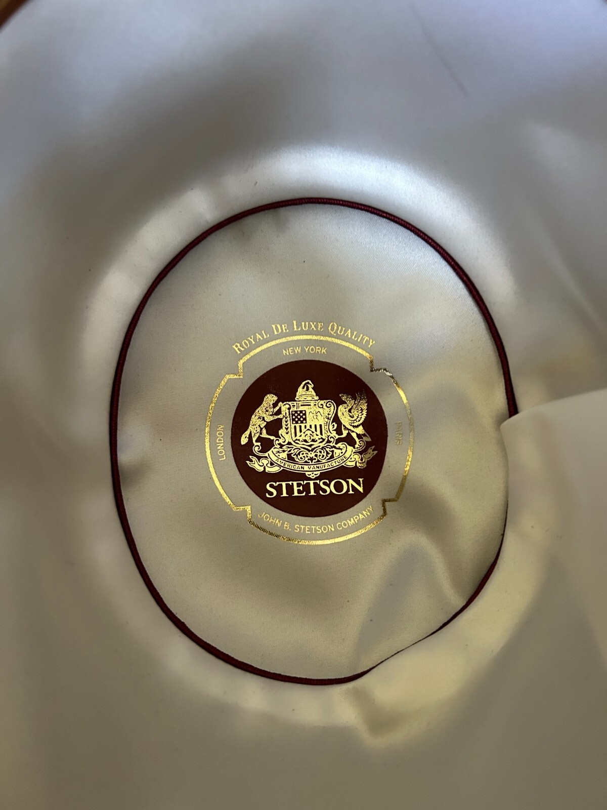 Stetson Stetsonian Royal Deluxe Quality Caribou 7 1/8 Top of the Line ...