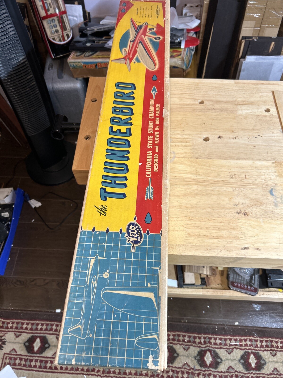 Veco Thunderbird Control Line Airplane Kit (incomplete Kit) | eBay