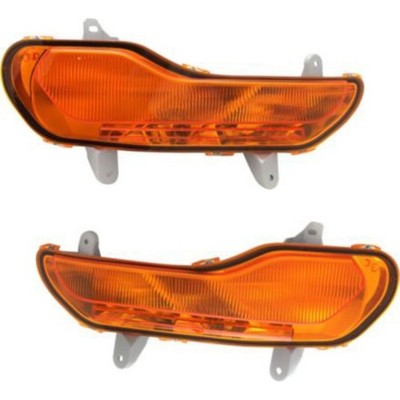 New Set of 2 Turn Signal Lights Corner Side Marker Park Lamps LH & RH ...