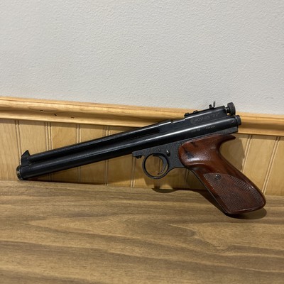 Nice Vintage Crosman Bulk Fill Model 112 .22 Cal BROWN Grips BB Pellet ...