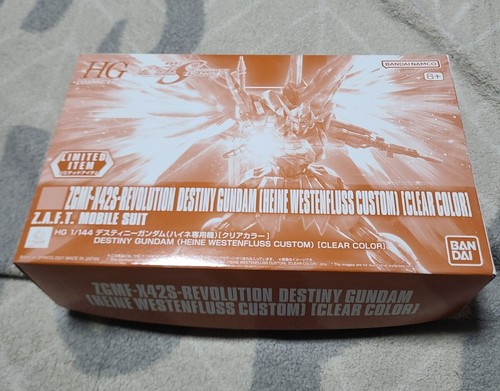 Hg 1/144 Destiny Gundam Heine Special Machine Clear Color Bandai ...