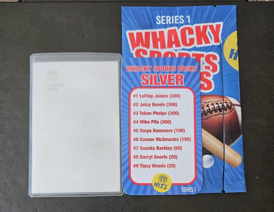 Whacky Sports Packs Series 1 - Tonya Hammers 1 Oz Silver Card Bar ...