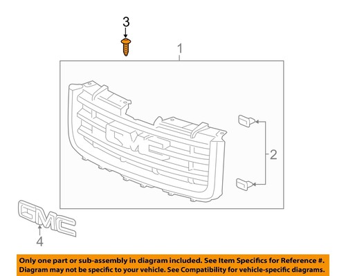 GM OEM Headlight Head Light Lamp-Headlamp Assembly Bolt 11589031 | eBay