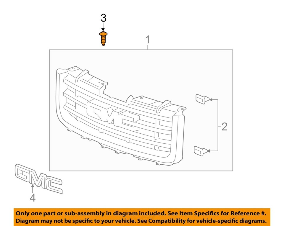 GM OEM Headlight Head Light Lamp-Headlamp Assembly Bolt 11589031 | eBay