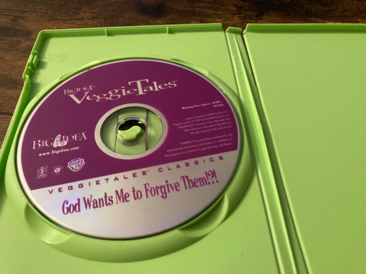 Veggietales God Wants Me To Forgive Them Dvd Ebay