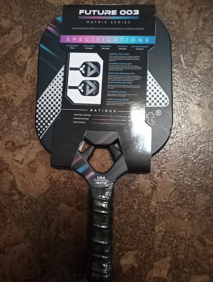 New Matrix Pickleball Paddle Future 003 Slight Damage On Backside See ...