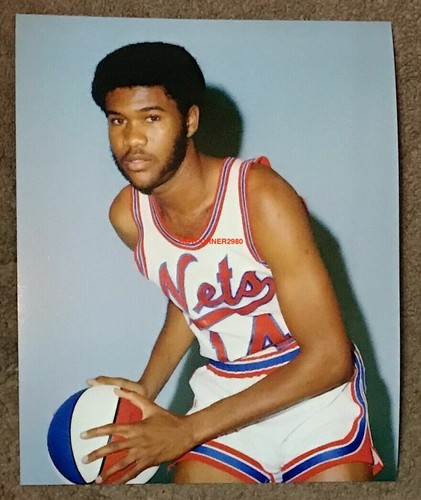 OLLIE TAYLOR 1970/71 NY NETS ABA 8X10 REPRINT PHOTO FROM TOPPS ORIGINAL ...