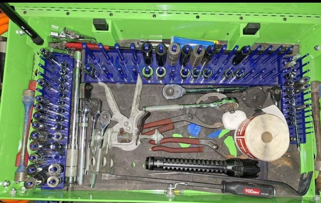 Complete ASE B-Tech Tool set with 5 drawer locking mobile box | eBay