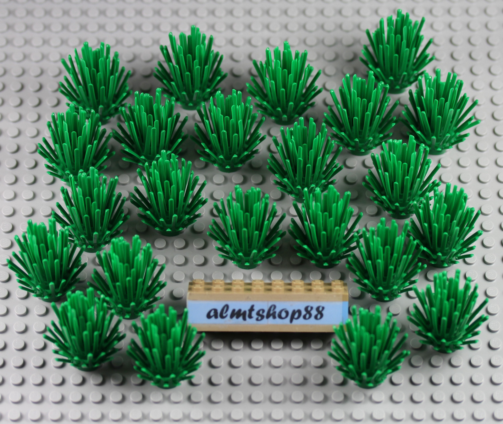 LEGO - Plant Prickly Bush Green 2x2x4 - Forrest Shrub Foliage Christmas ...