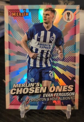 2024 Topps Merlin Evan Ferguson "Merlin's Chosen Ones" Refractor | eBay