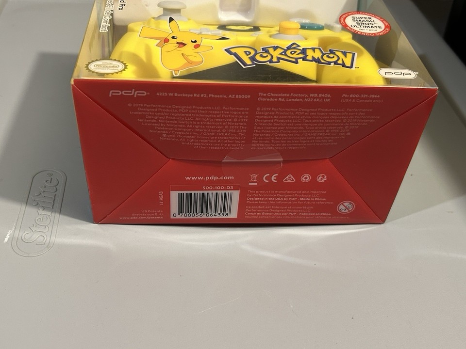 Nintendo Switch PDP Wired FightPad Pro Pokémon Pikachu GameCube Style ...