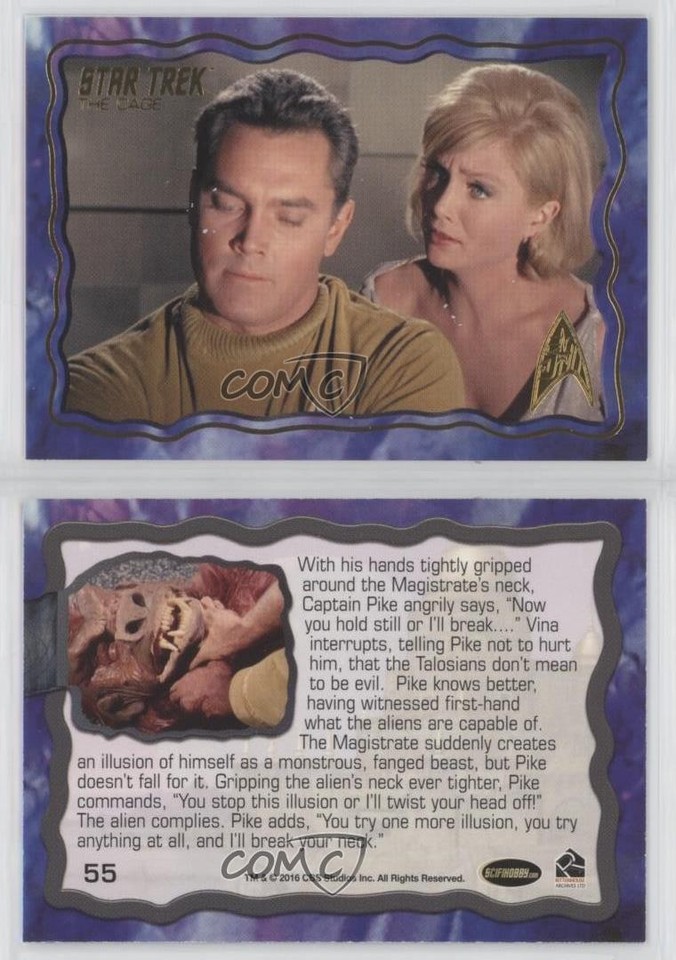 2016 Rittenhouse Star Trek TOS 50th Anniversary The Cage #55 1d7a | eBay