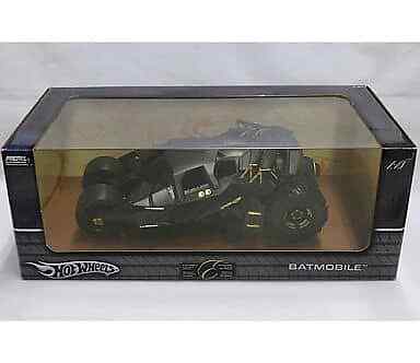 Mini Car 1/18 BATMOBILE Black Batman Begins Hot Wheels Metal Collection ...