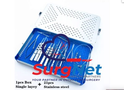 Ophthalmic Cataract Eye Micro Surgery Surgical Instruments with case ...