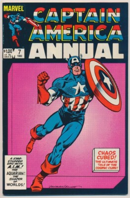 Captain America #7 Annual Comic Book - Marvel Comics! | eBay