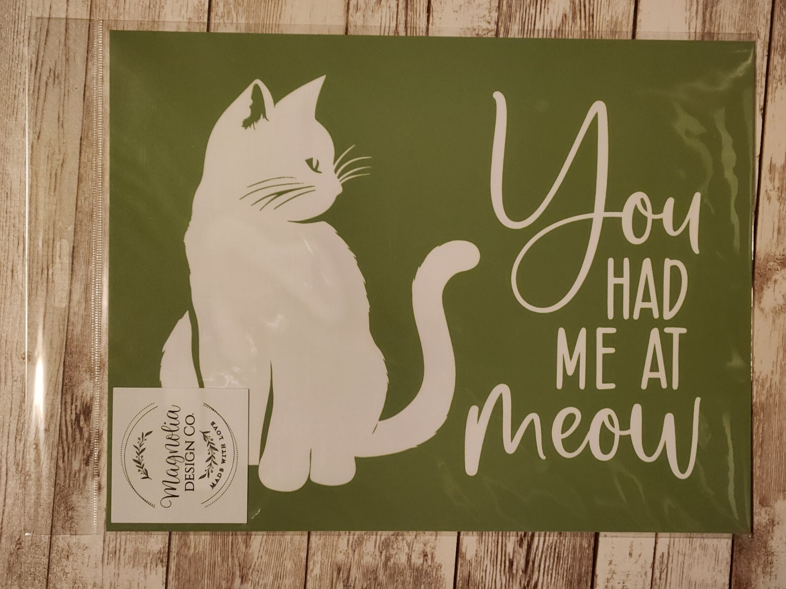 MDC DIY Adhesive Reusable Silkscreen Stencil 😺 Meow 😺 | eBay