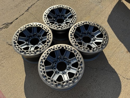 18” Grazen Metallic w/ Bronze Beadlock Ring '23-'25 Hummer EV WHEELS ...