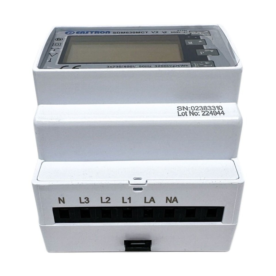 Three Phase Eastron Energy Meter SDM630MCT-MOD-MID Certified Modbus ...