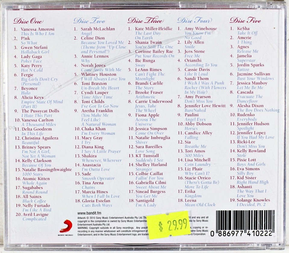 Various Artists - Very Best of Divas (CD 2010) 886977410222| eBay