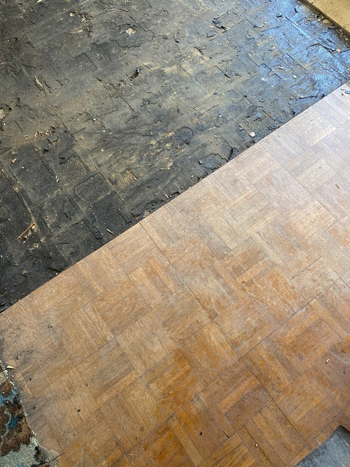 Reclaimed Hardwood Parquet Flooring Finger Blocks - Approx 25m2 | eBay UK