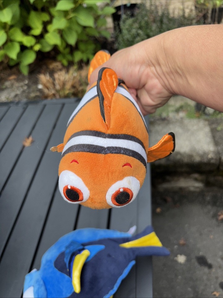 Finding Nemo Dory And Nemo Plush Set Build A Bear And Disney Store | eBay