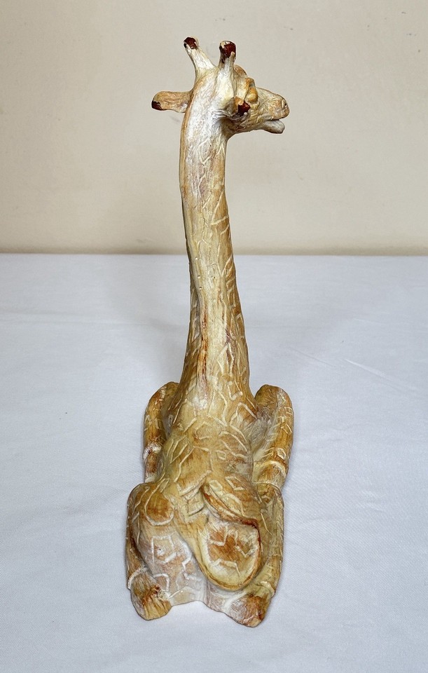 Vintage Hamilton Collection Giraffe Resin Figure 10" x 8" | eBay UK