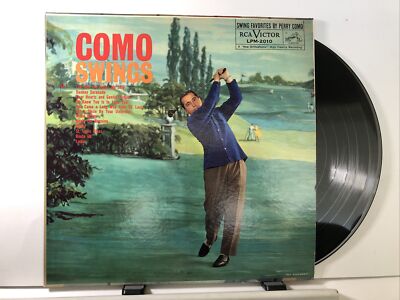 NICE NM Perry Como Swings LPM-2010 RCA Victor LP 12in Vinyl Record ...