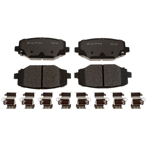 Stirling 4PCs rear ceramic pads kit for Dodge Grand Caravan 2012 D1596 ...