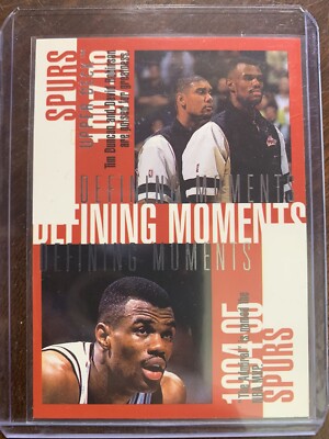 1998 Upper Deck Defining Moments Card #354 Robinson, Duncan, Rodman ...