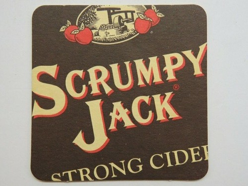Beer Brewery Coaster ~ SYMONDS Cidery SCRUMPY JACK Strong Apple Cider ...