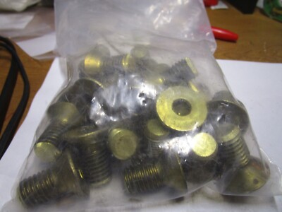 5/8-11 x 1-1/4 L 3/8 Hex 260/360 /464 Brass Flat Head Socket Cap Screw ...