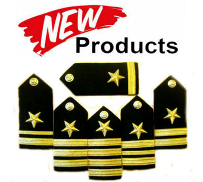 NEW US NAVY LINE OFFICERS AUTHENTIC HARD SHOULDER BOARDS RANK Hi ...