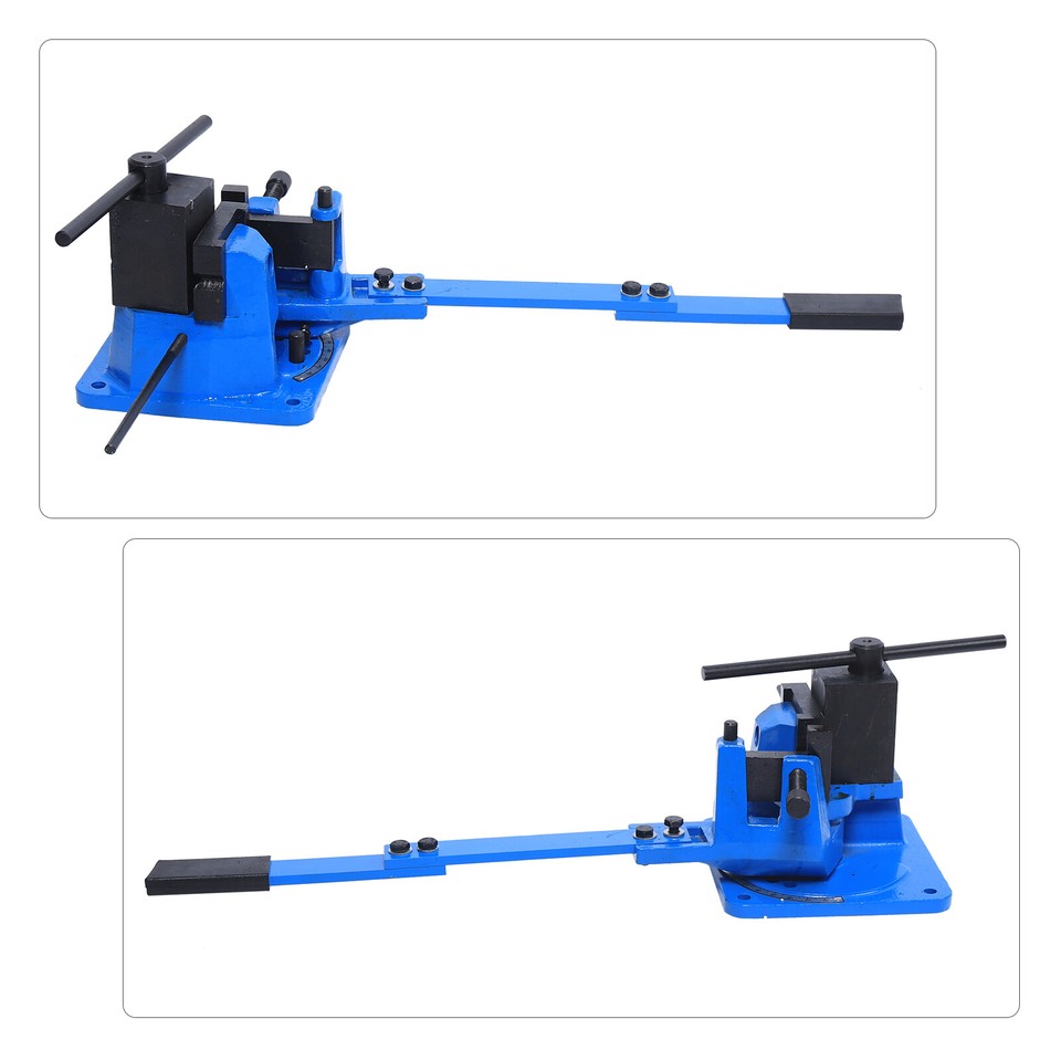 UB-100A Cast Steel Metal Bending Machine Universal Hot Cold Metal Bar ...